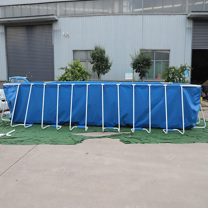 Outdoor Large Stand Canvas Pool Removable Swimming Pool Children's ...