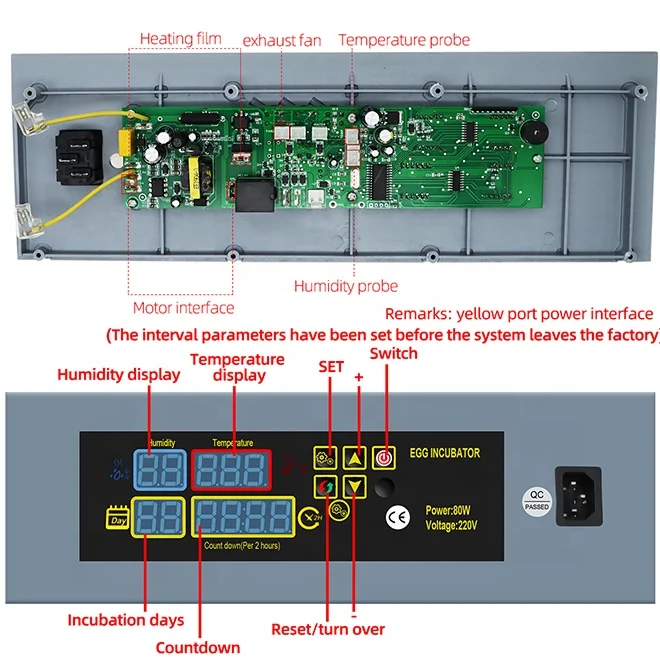 Incubator Controller HTMC-5 - DIY Hatching & Maintenance