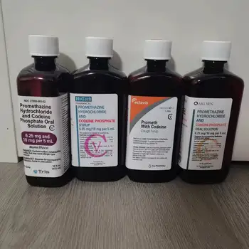 16oz 500ml 473ml Amber Cough Syrup Wockhardt Hi-tech Actavis Bottle ...