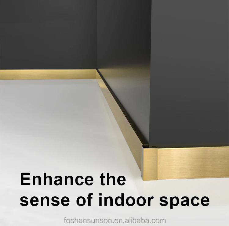 Stainless Steel Baseboard - Durable & Stylish Trims