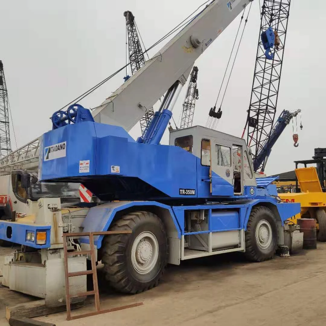 Japan made TADANO TR-350M 35T ROUGH TERRAIN CRANE second hand TADANO ...