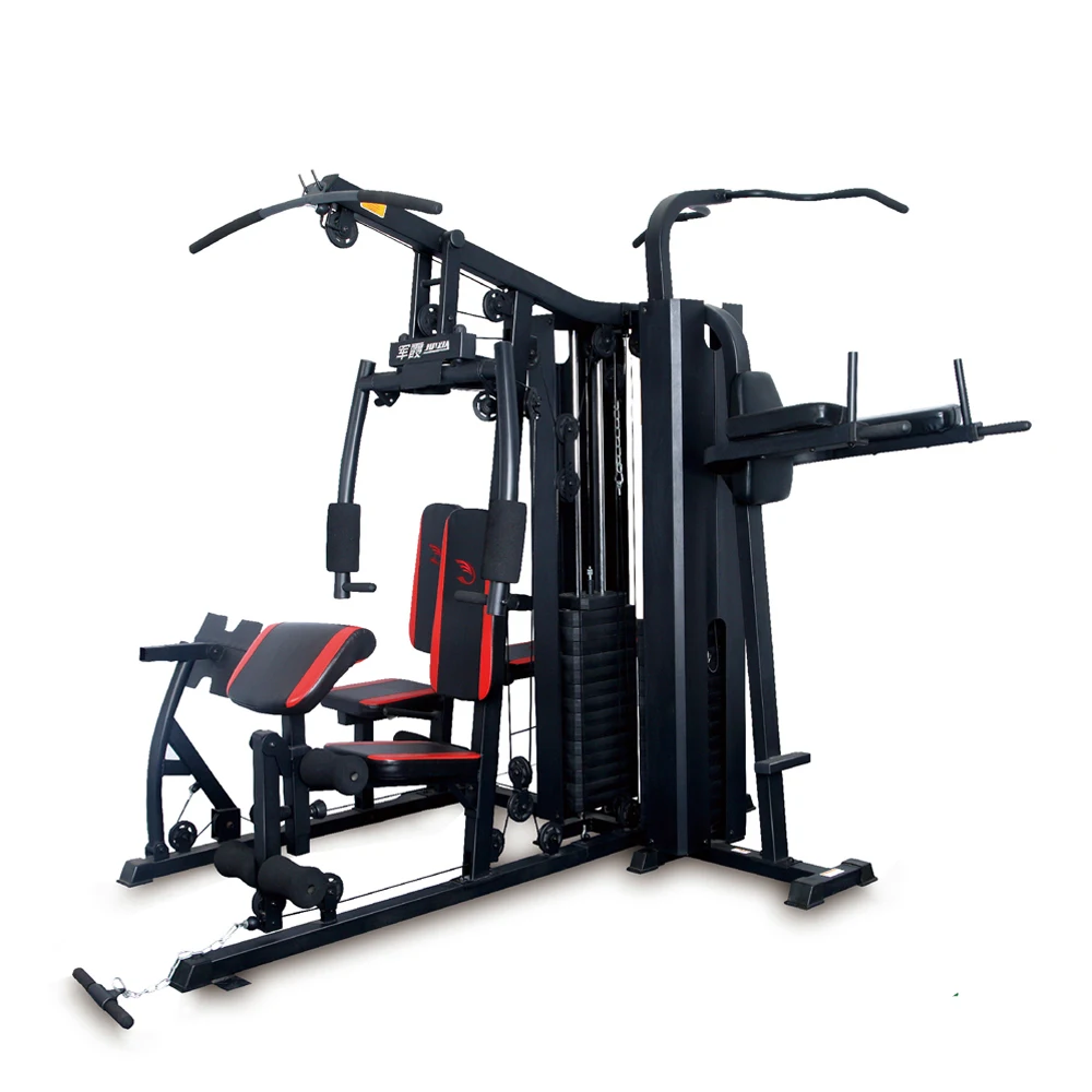 Dumbbell Press Exercise Two Suit 145lbs Dead Weight Stacks Five Station ...