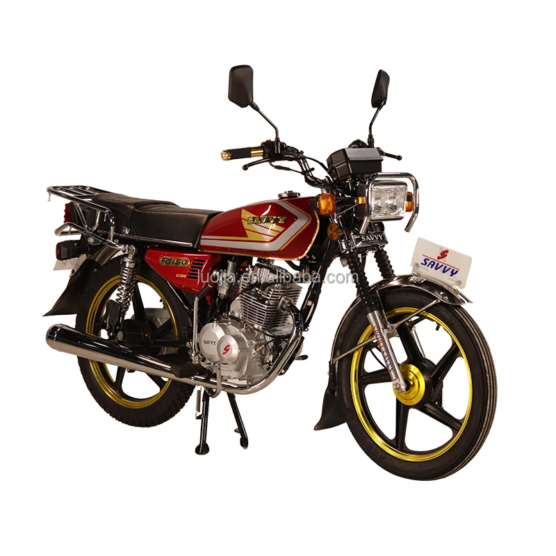 125cc Motorcycle - Classic Model CG125 with 4-Stroke Engine