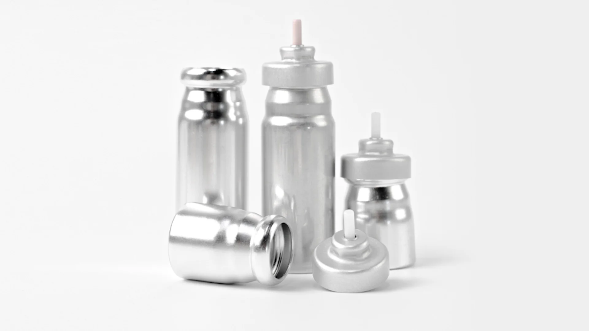 Customized Empty Aluminum Aerosol Can For Asthma Inhaler For Home Care ...