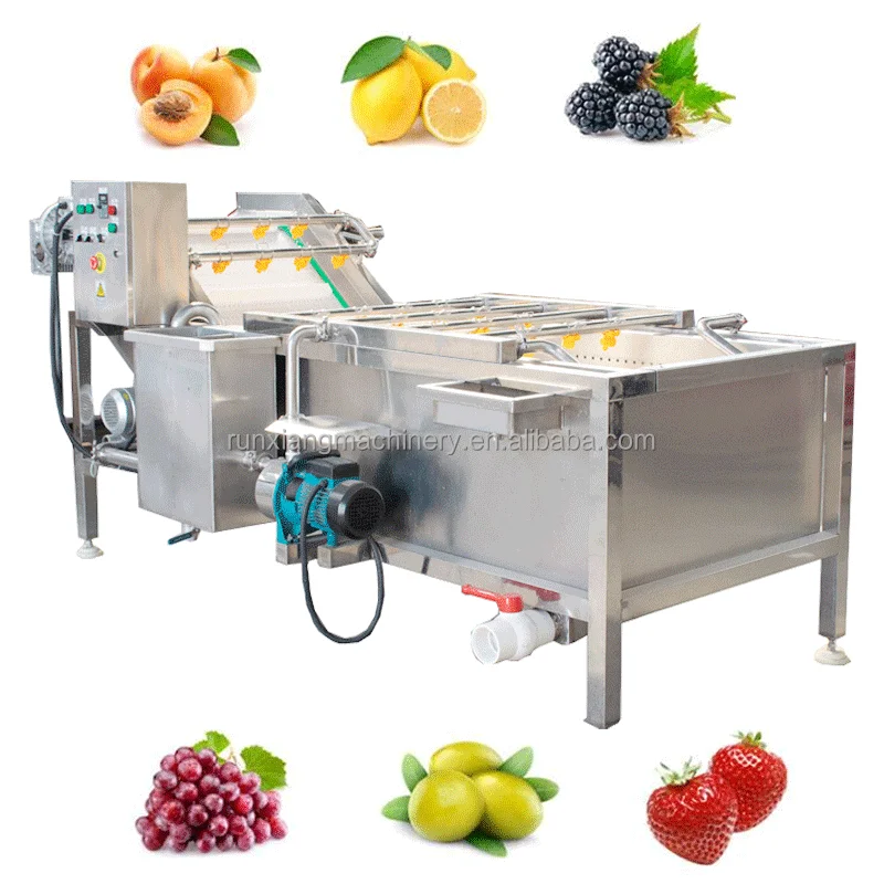 Bubble Washing Machine Vegetable And Fruit Washing High Quality Fruit ...