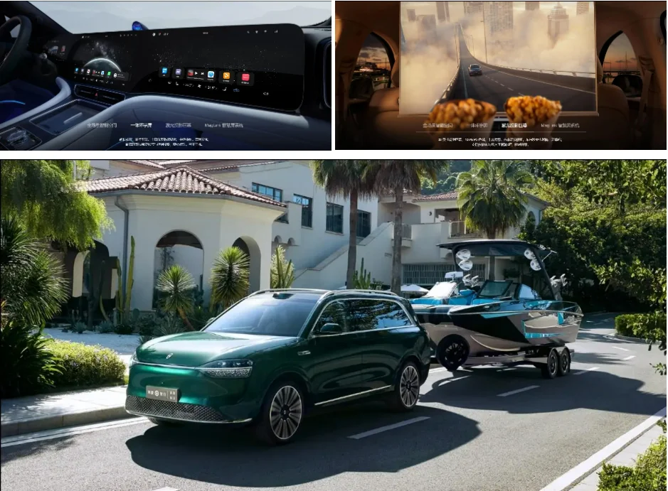 Aito M9 2024 Electric Auto Car Ev Motor Aito M9 M7 M5 Aito M9 4x4 ...