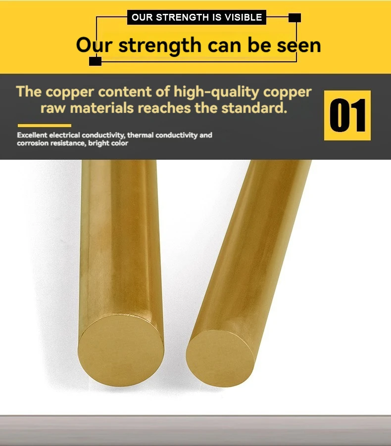 Bronze Bar Cooper Rod/copper Bar/brass Rod Factory Price - Buy Brass ...