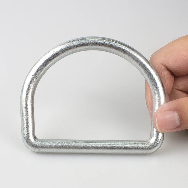 Galvanized Steel D-ring Hardware Customized Accessories High Polished ...