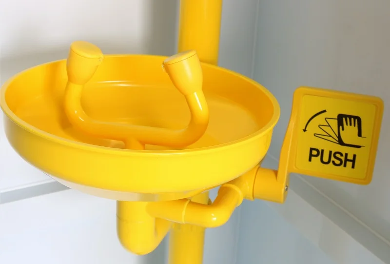 Combined Plastic Emergency Safety Shower and Eye Face Body Bath Set ...