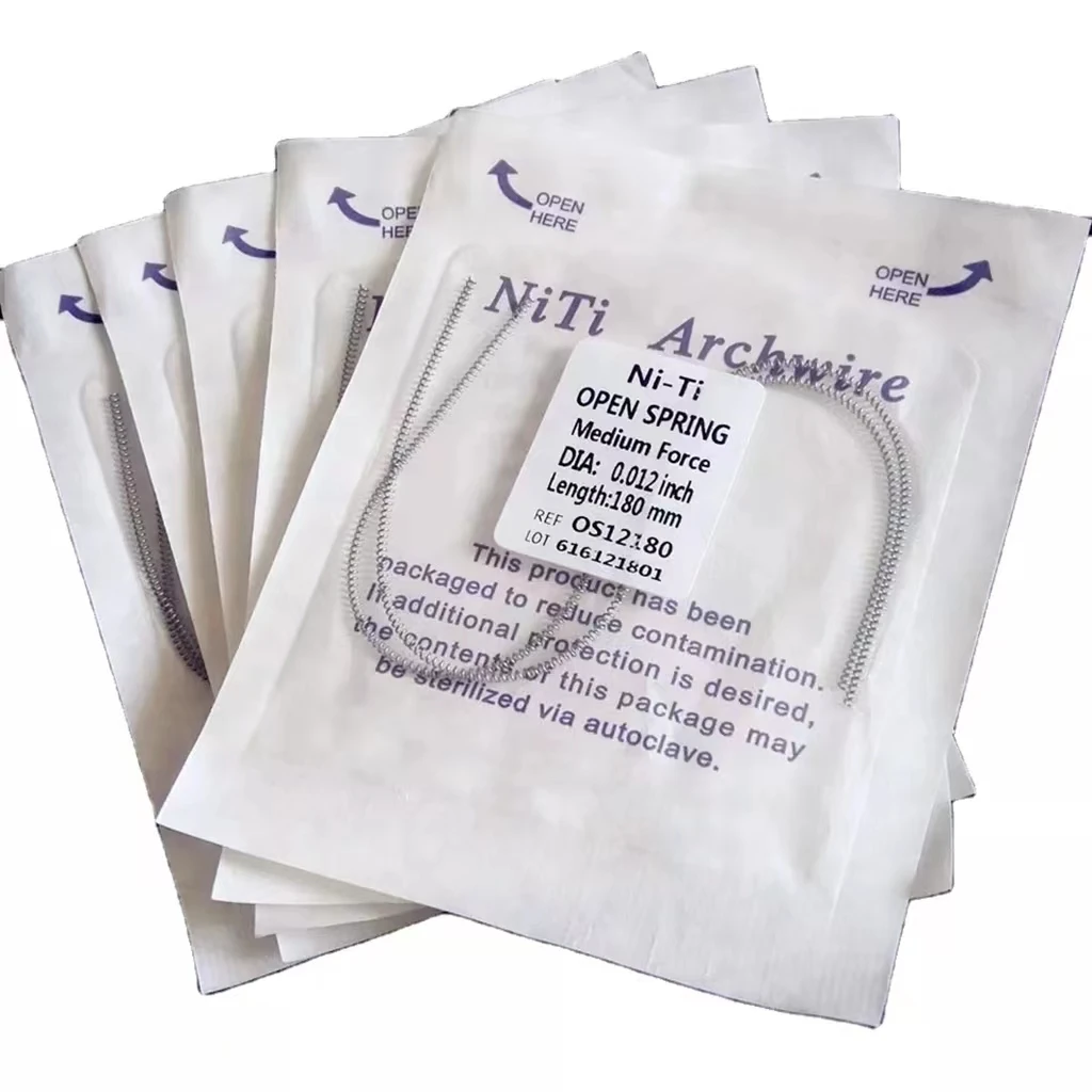 Um Medical Dental Ortodoncia Niti Open Coil Closed Springs With Eyelets ...