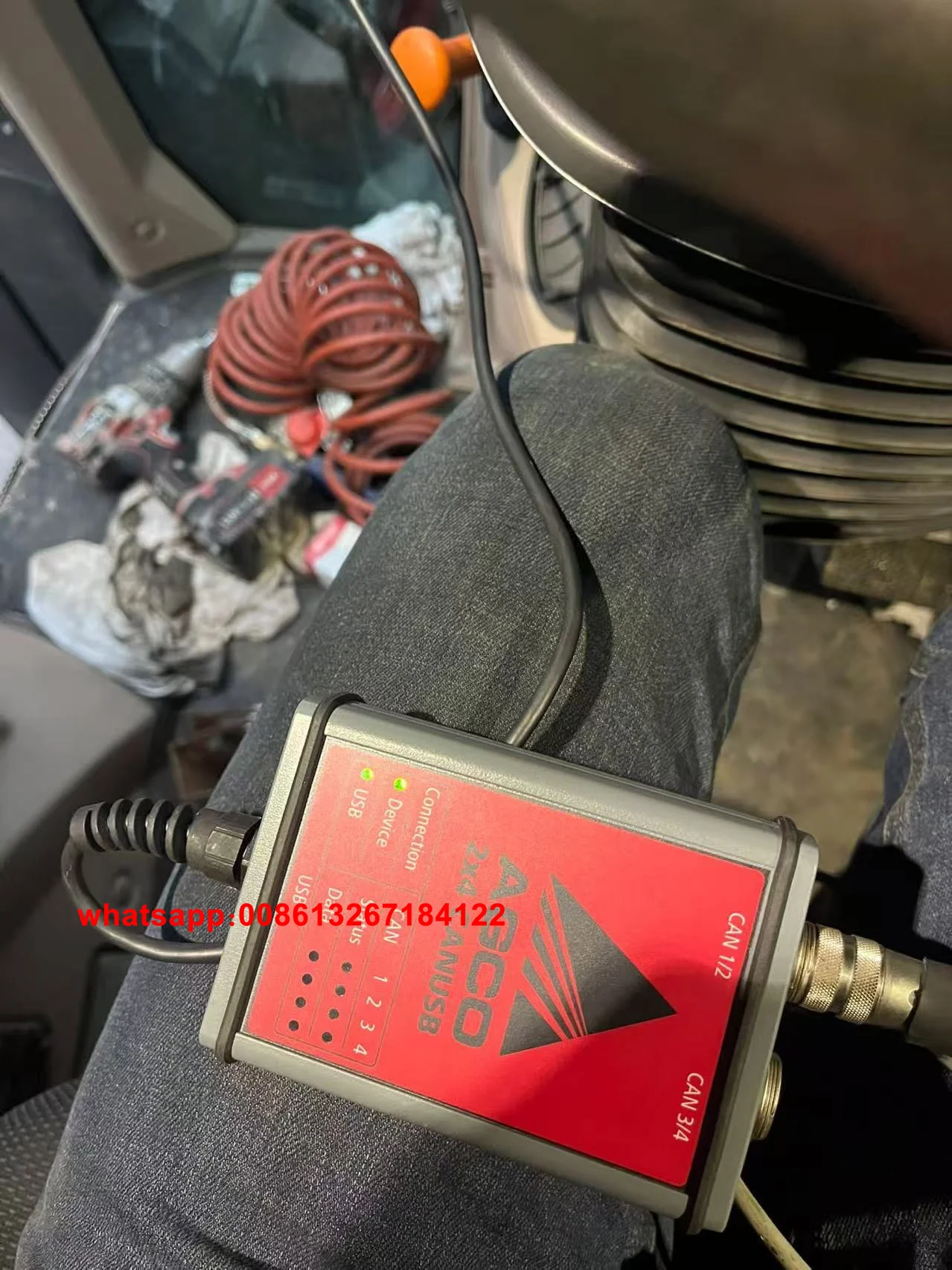 For FENDT FenDias Massey Ferguson WinEEM4 Service for AGCO EDT CANUSB ...