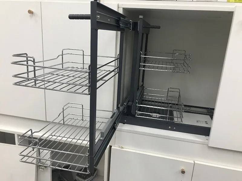 Kitchen Magic Corner Basket - Efficient Storage Solution
