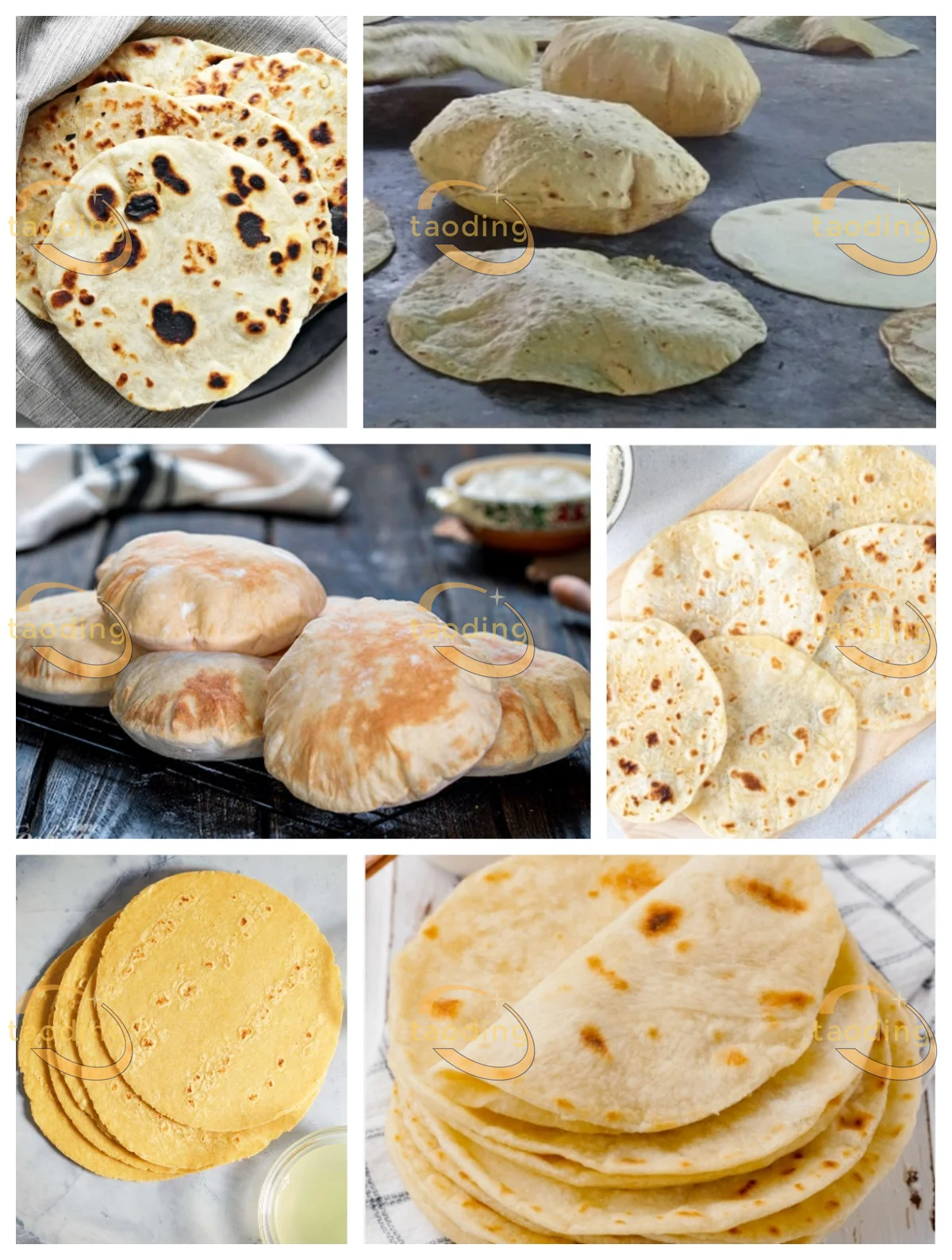 Commercial Paratha Roti Making Machine Maquinas Para Hacer Tortillas ...