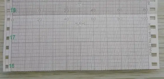 Recording Chart Folding Chart Recorder Paper For Sekonic St-50a ...