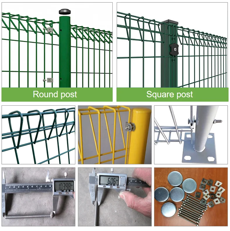 Black Powder Coated Triangle Bend Fence Welded Wire Mesh Fence - Buy ...