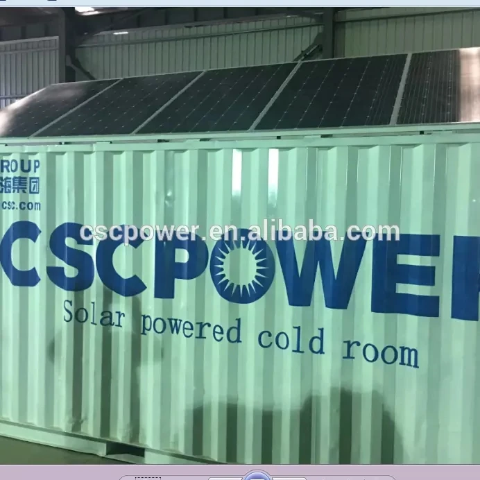 20ft Mobile Container Best Solar Power Cold Storage Room For Fish Meat ...