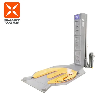 E Type Turntable Fully Automatic Pallet Stretch Wrapping Machine Pallet ...