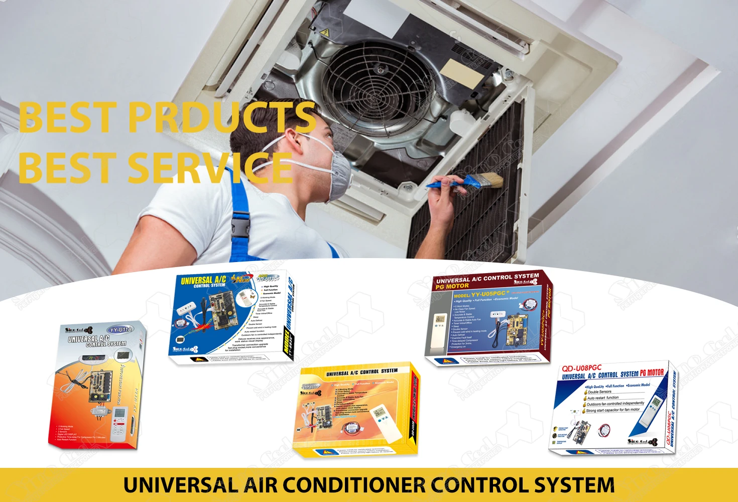 Air Conditioner Universal Control Board System U10A QD-U10A| Alibaba.com