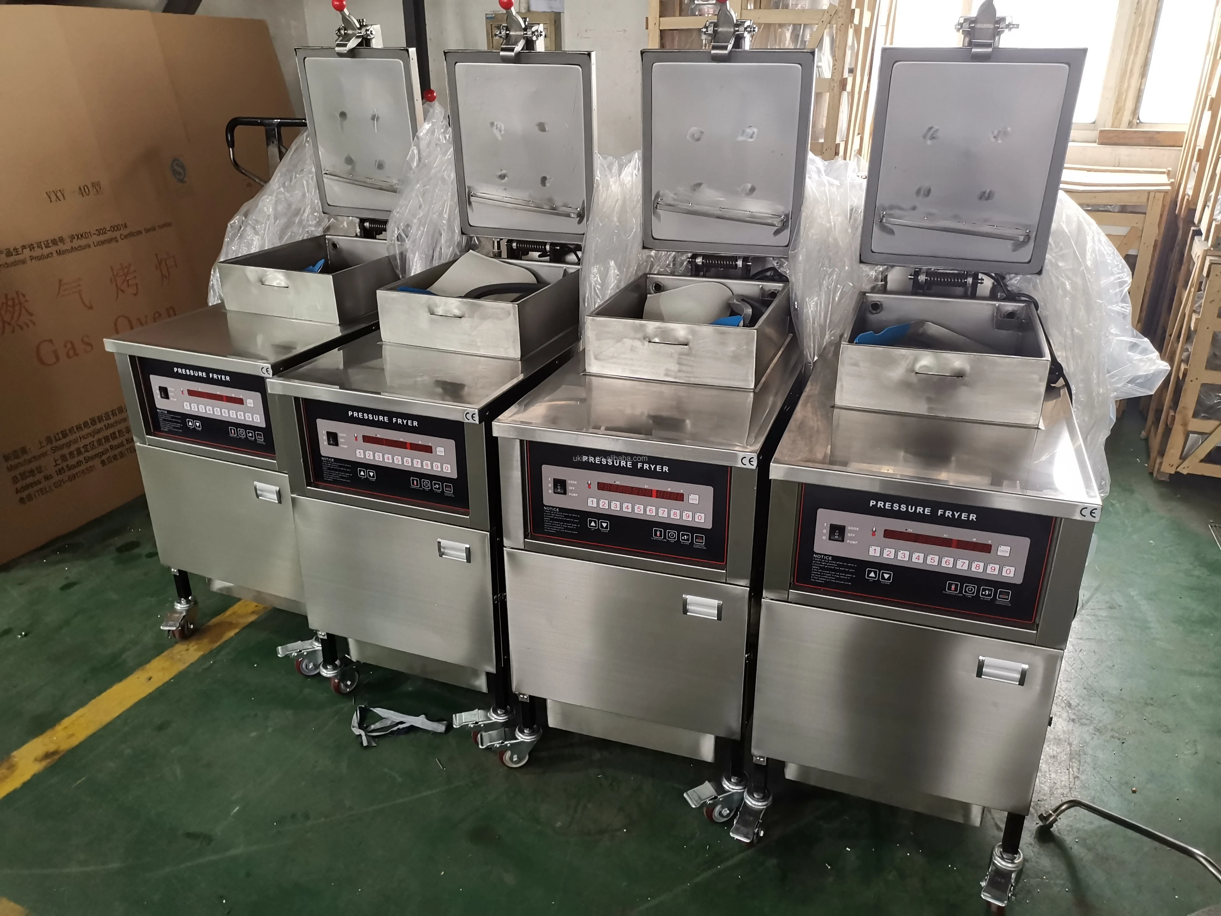 KFC Broaster Chicken Fryer - High Productivity Snacks Machine