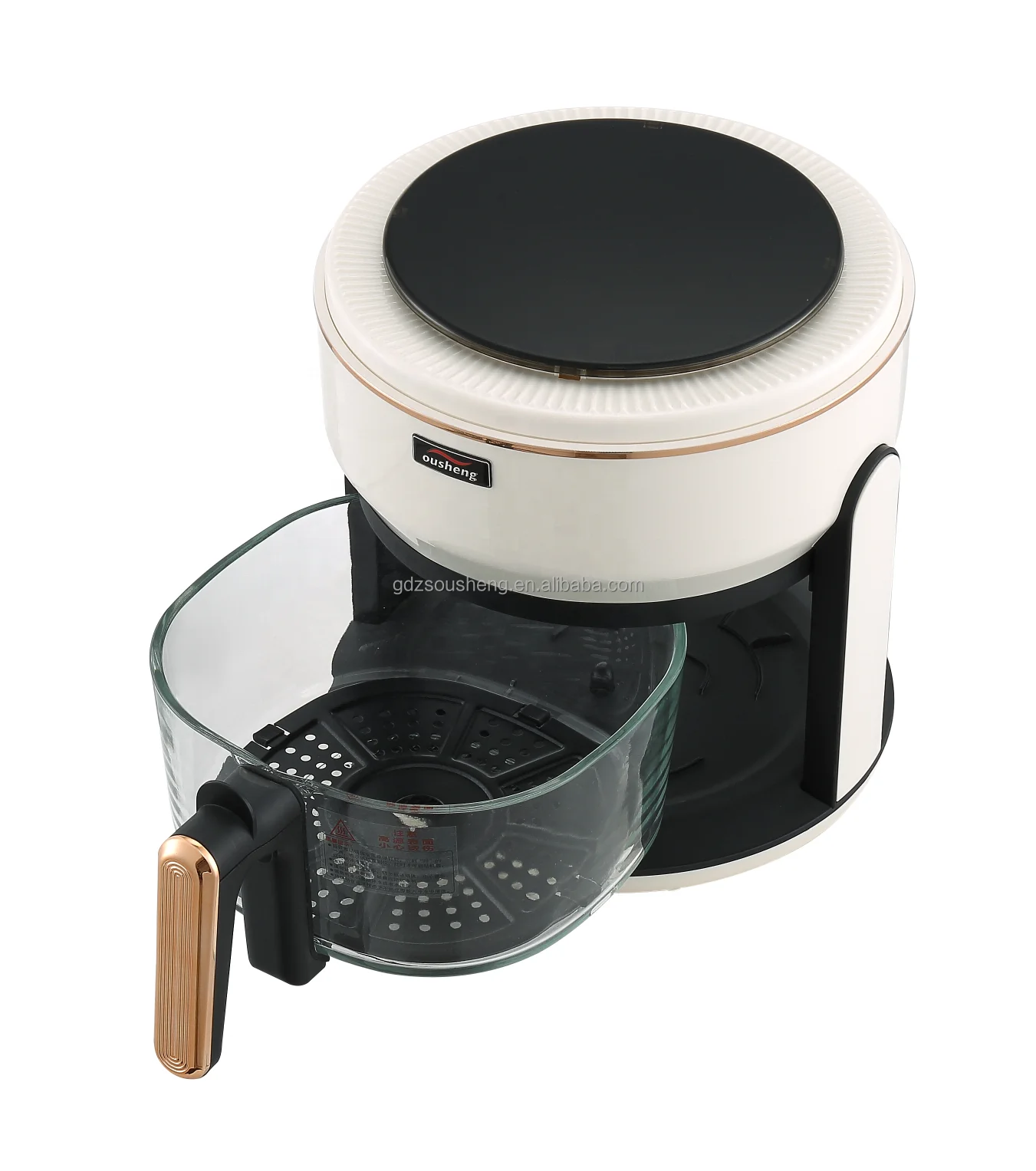 Digital Transparent Glass Air Fryer Oil Free - Buy 1350w 5 Liter Air ...