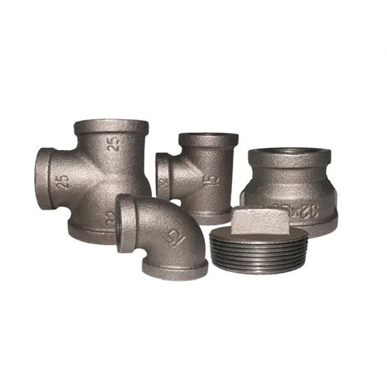 Galvanized Steel Bsp Npt Threaded Malleable Iron Plumbing Fire Fighting ...