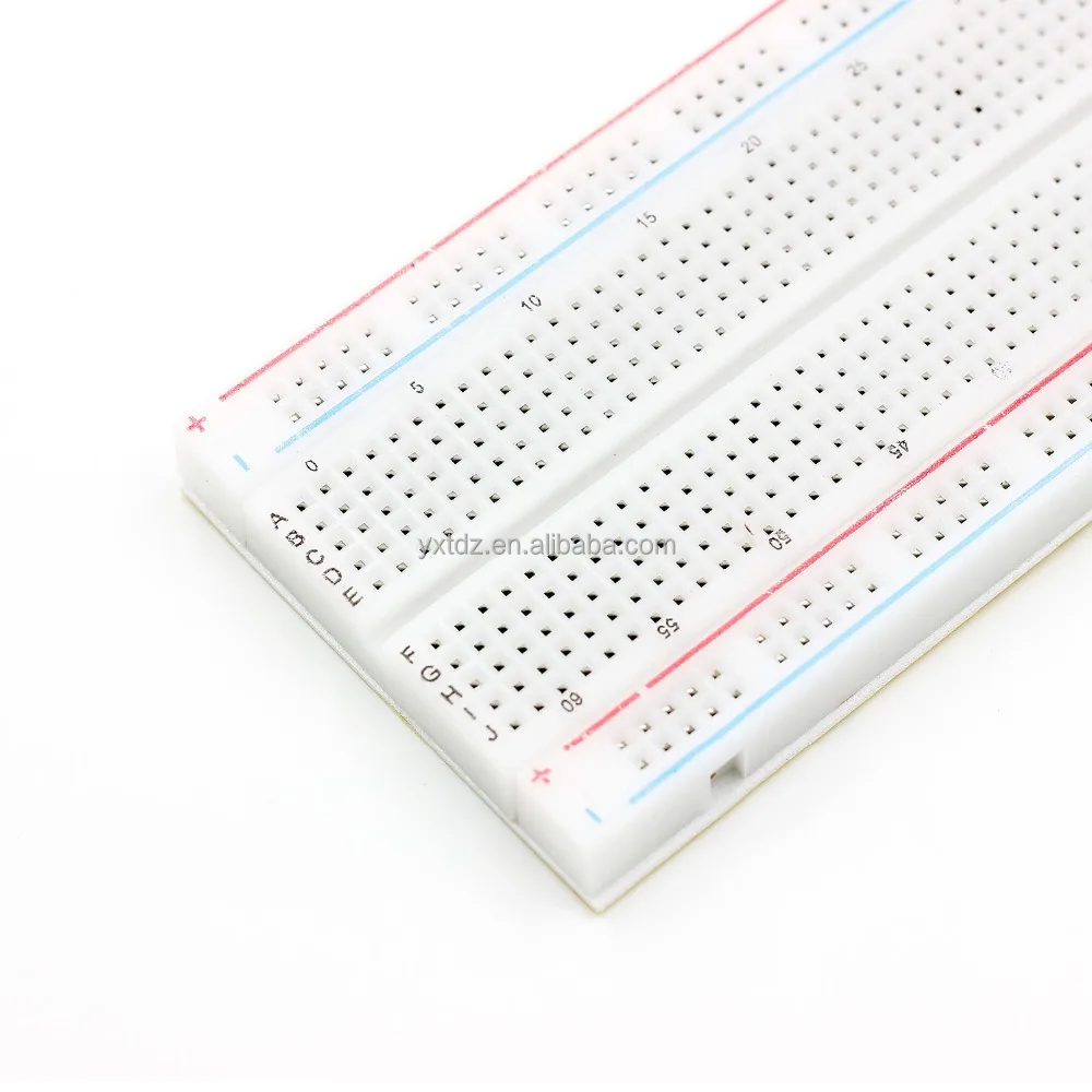YIXINTAI MB-102 Solderless Breadboard - 830 Point Prototype Board