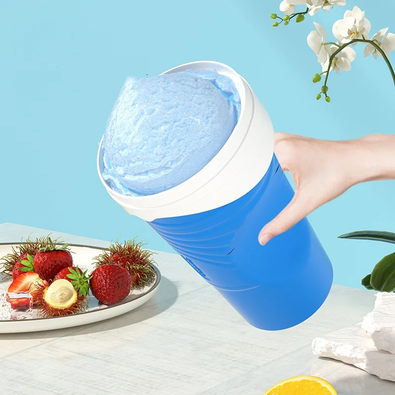 DIY Squeeze Slushy Cup Ice Block Mold - Fun & Safe Ice Maker