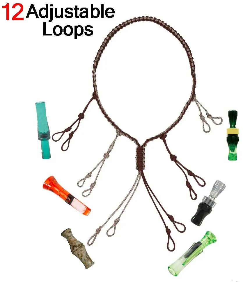 Hunting Lanyard Duck Call Lanyard Paracord Lanyard Hunting Goose Calls ...