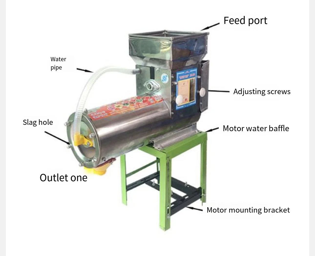 Household Small Pulping and Pulping Machine Automatic Starch Extractor ...