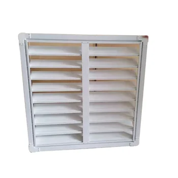 PVC Shutter Blinds & Exhaust Fan Gravity Louver for Fiberglass Cone Fans