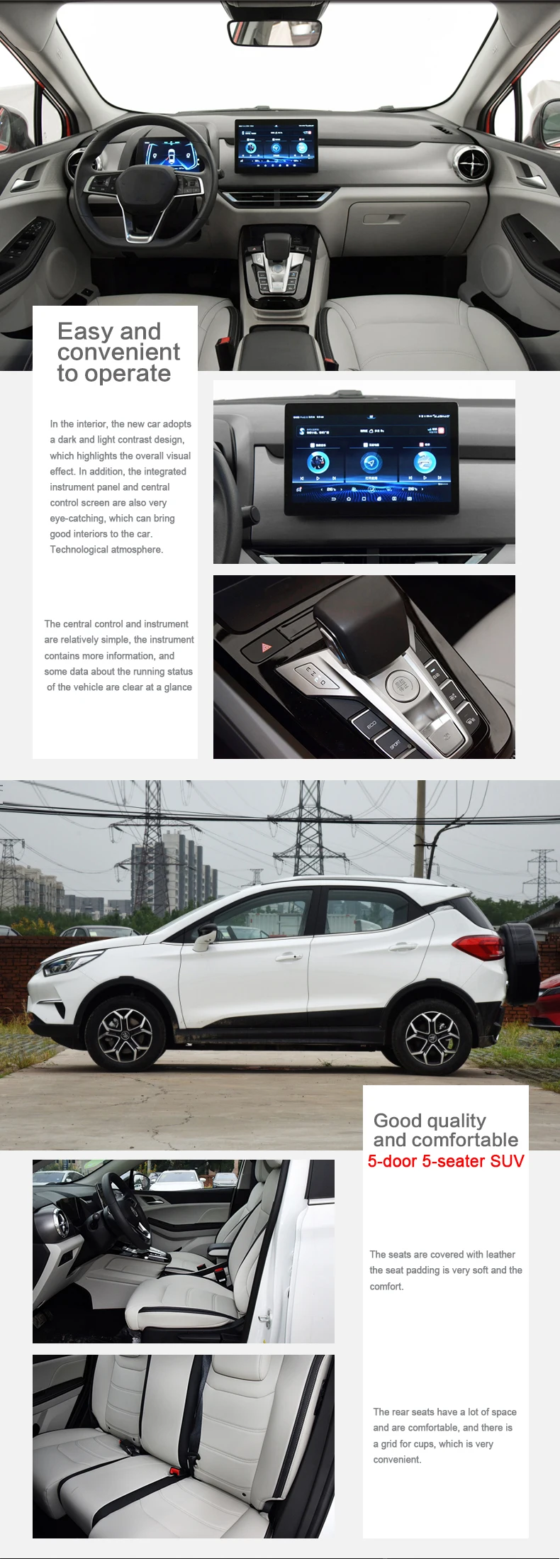 BYD Electric Car New Model Coches Nuevos Byd Yuan Pro Carro Electrico ...