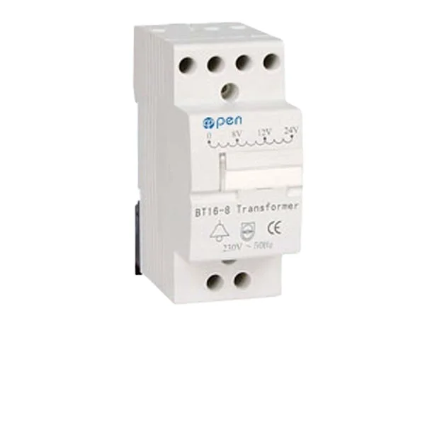 Bt16-8 Din Rail Door Bell 24v 48v Transformer - Buy Bell Transformer ...