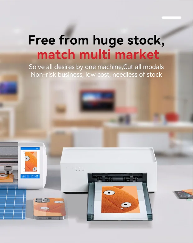 High Quality White Printable Vinyl Sticker Mobile Back Films Photo ...