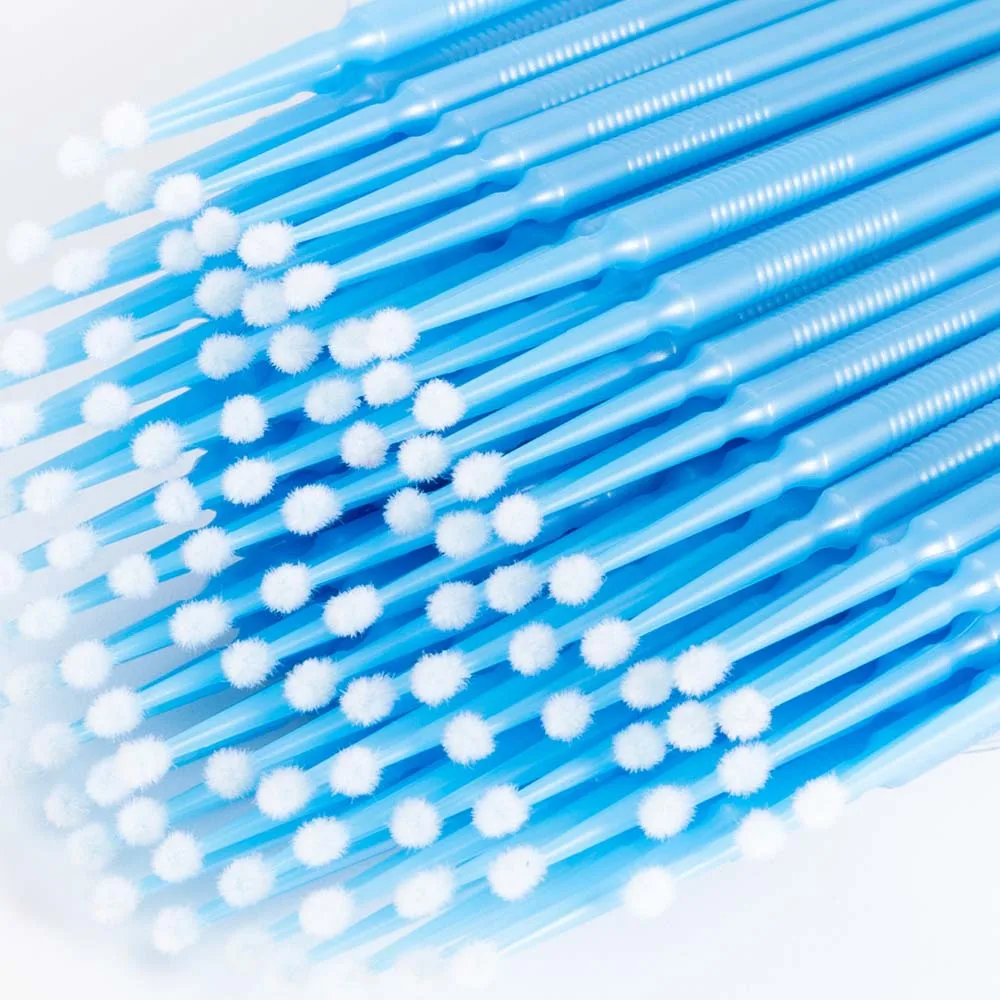 Colorful Eco Friendly Micro Applicator Brush 1.5mm 2mm Flexible ...