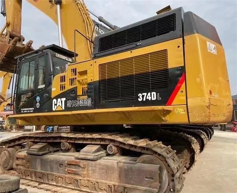 Japan Used Excavator Caterpillar Cat374d Hydraulic Crawler Excavator ...