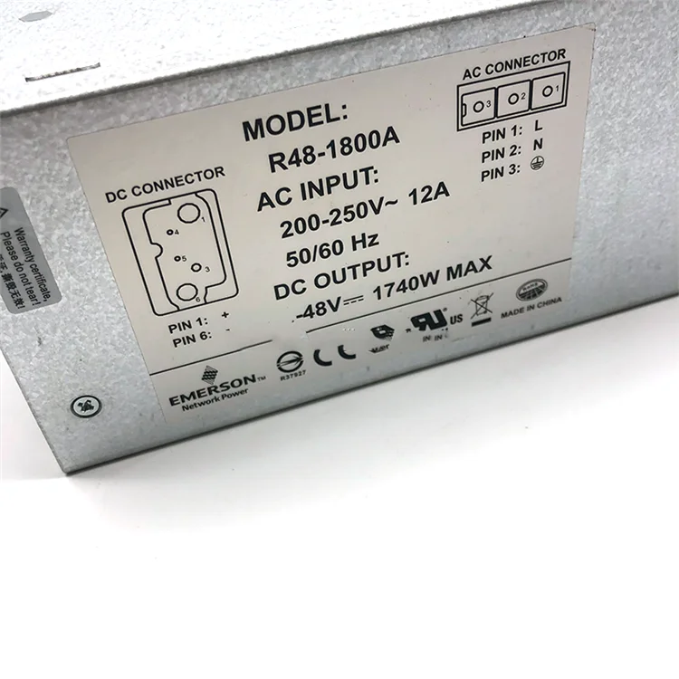 New Emerson M500d Power Supervision Unit Controller Module For Ps48300/1800 For Power Supply ...