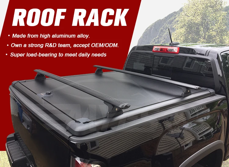 4x4 Pick Up Trucks Luggage Cross Roof Rail Bar Roll Rack Crossbar For ...