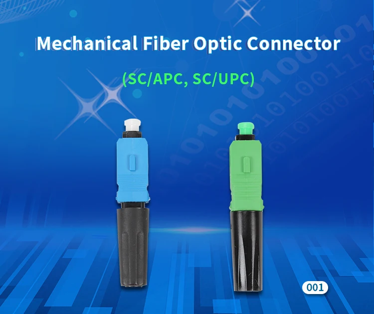 Mechanical Fiber Optic Connector 001 Sc/apc Sc/upc Fast Connector Quick ...