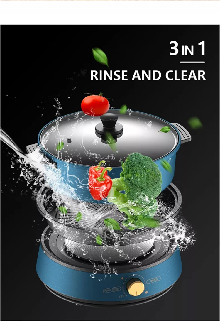 Multi-functional Household Cooker Cooking Wok Appliance Cookware ...