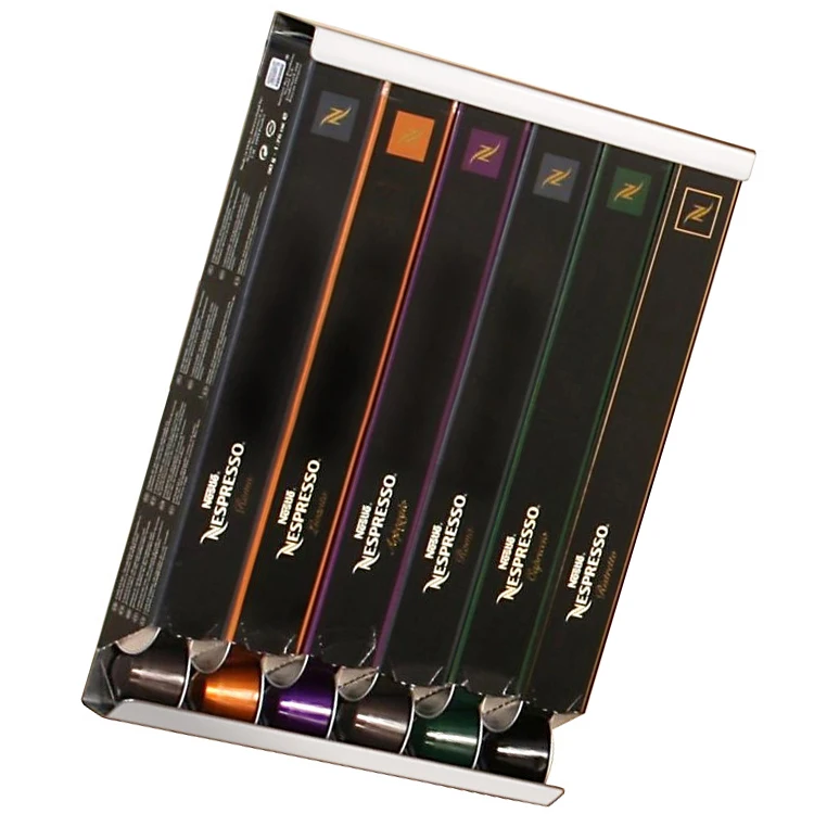 60 Pods Nespresso Storage Display Rack Stainless Steel Metal Coffee ...