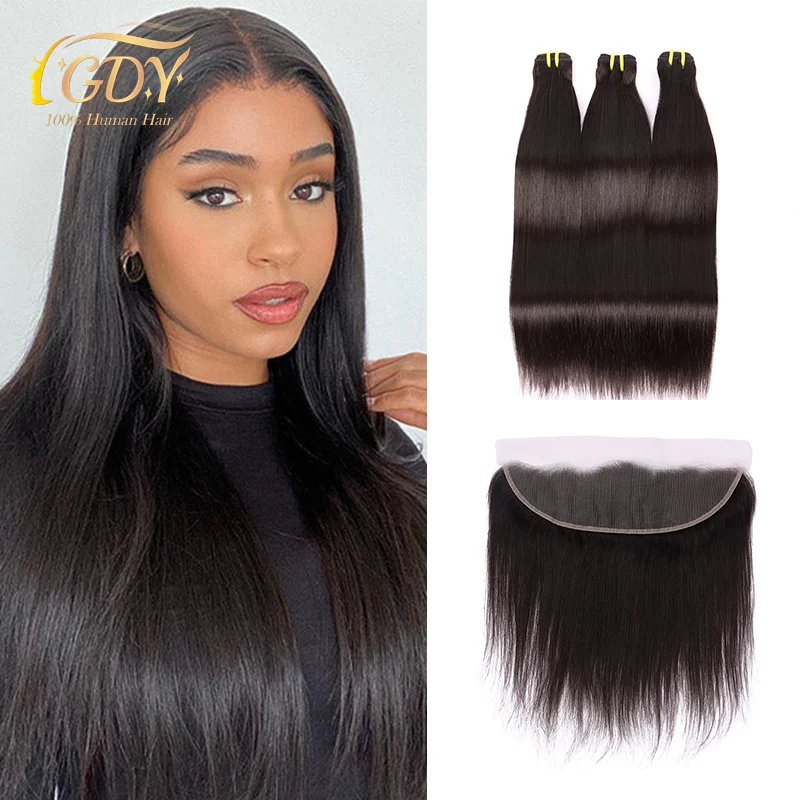 Lace Frontal Closure Cheap Top 10a Raw Indian Human Hair 2x6 13x4 4x4 ...