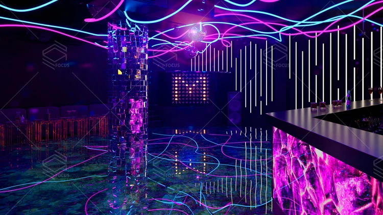 Customized LED Bar Counter for Sale - Perfect for Nightclubs