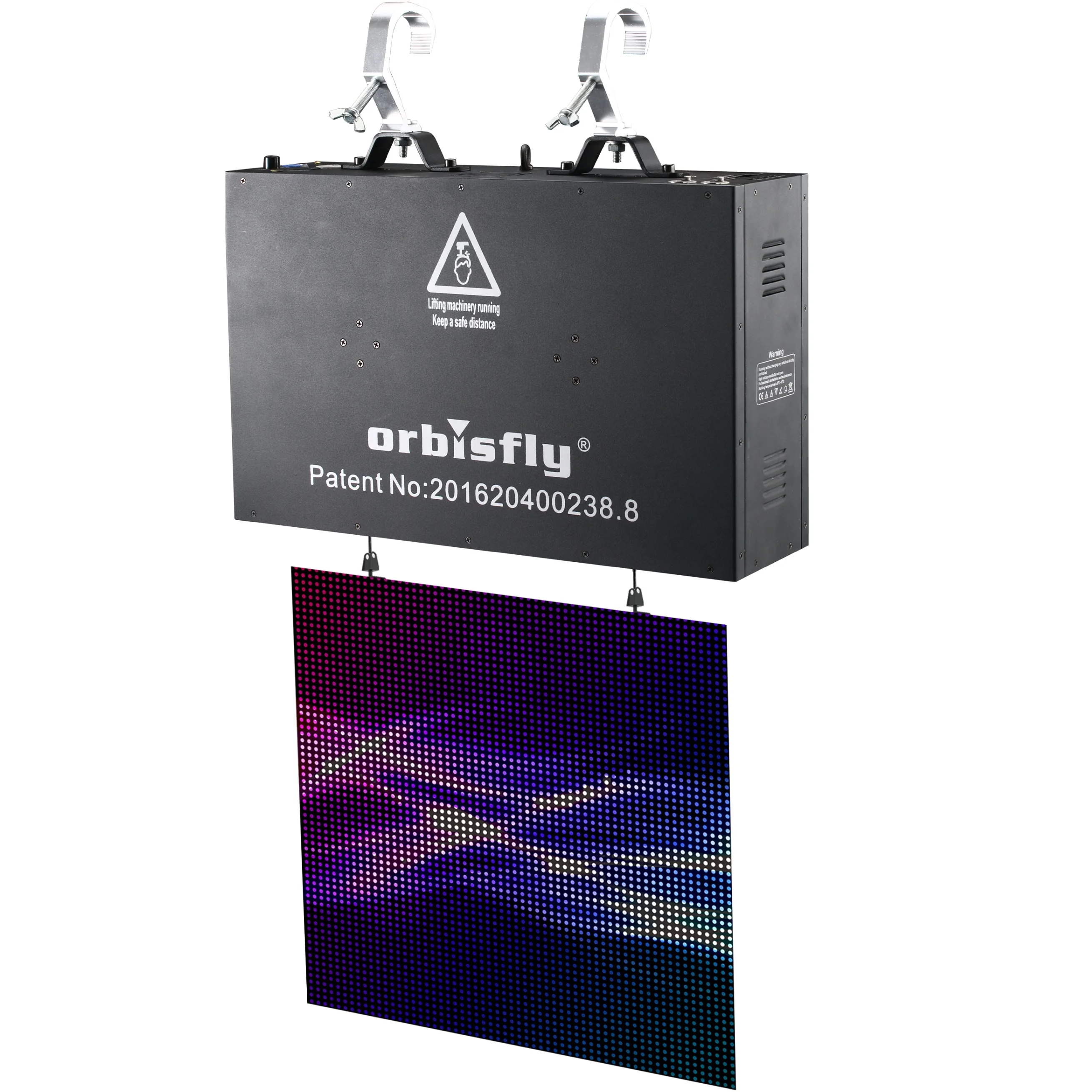 Kinetic Sculpture Lifting Led Screen Led Video Wall 6m Lifting Height ...