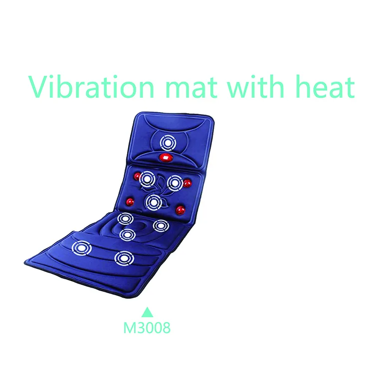 Home Office Heating Vibration Full Body Massage Bed Mat Adjustable ...