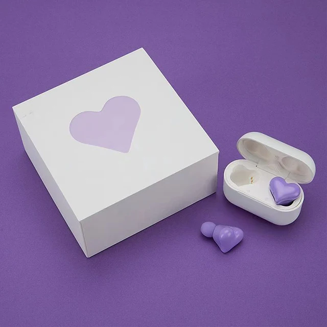 Top Sales Tws Bt5.3 Gift In-ear Wireless Heart Earbuds Cute Love Heart ...