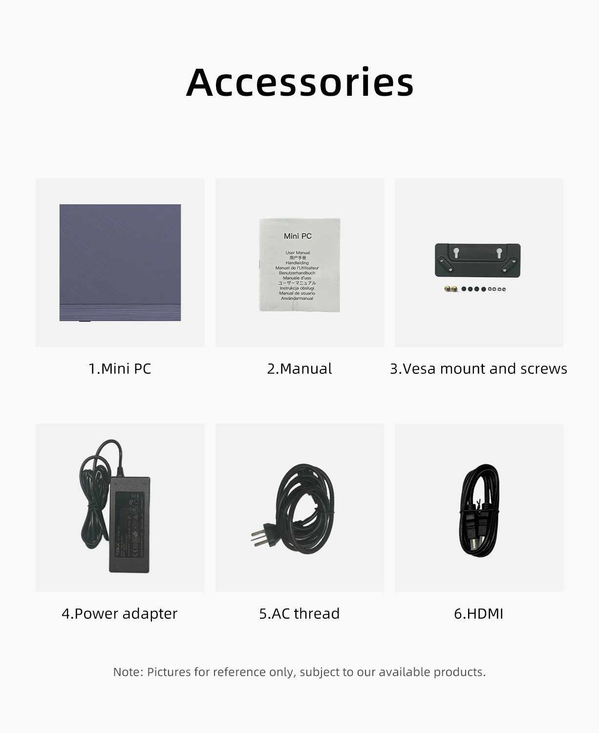 CYX Mini PC Core I7 10810U - 32G RAM, 512G SSD Gaming PC