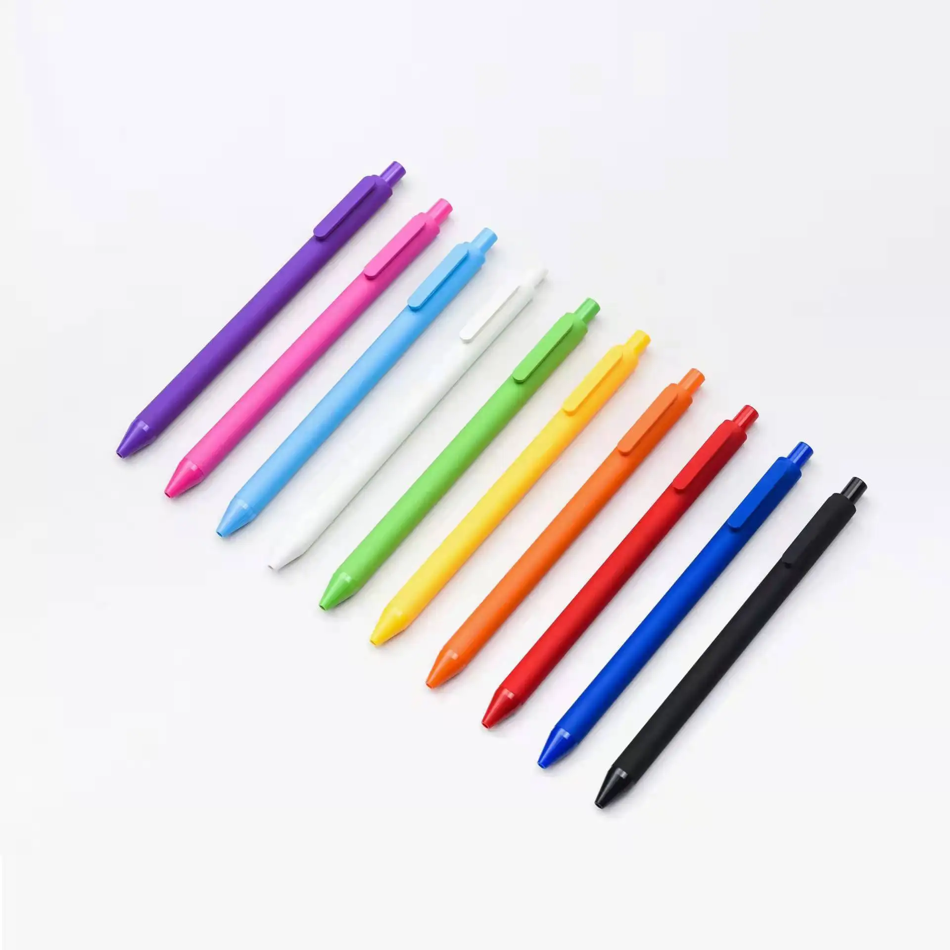 Wholesale No-bleed Retractable Ballpoint Pens 1.0mm Black Ink Smooth ...