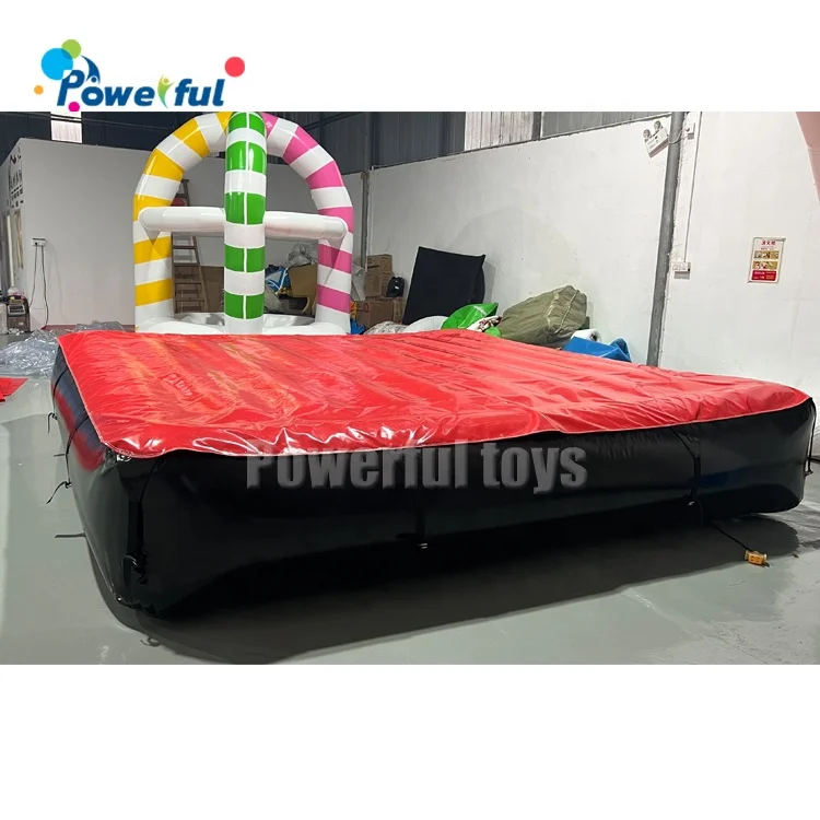 High Quality Inflatable Gymnastics Stunt Pad Landing Mat Ninja Warrior ...