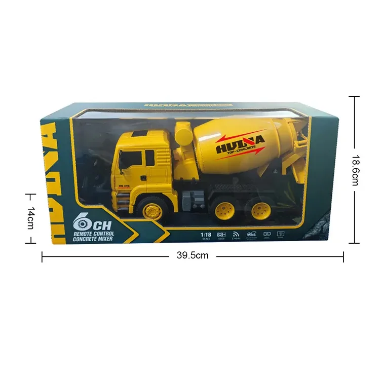 Huina 1338 1:18 Scale Diecast 2.4g 6ch Electric Radio Construction ...
