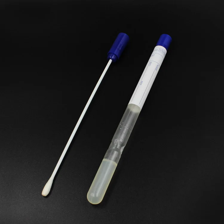 Sterile Specomen Disposable Swab Stuart Transport With Amies Medium ...